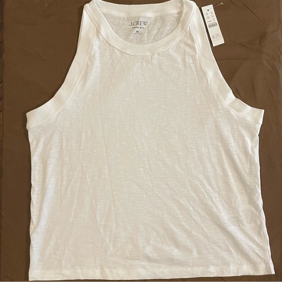 J. Crew | Tops | Nwt White J Crew Tank | Poshmark